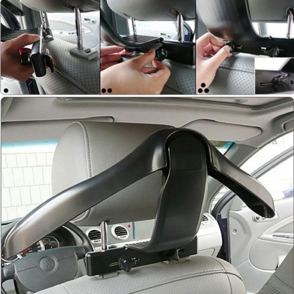 Car Clothes Hanger, Car Back Headrest, Clothes and Coat Suit Hooks ...