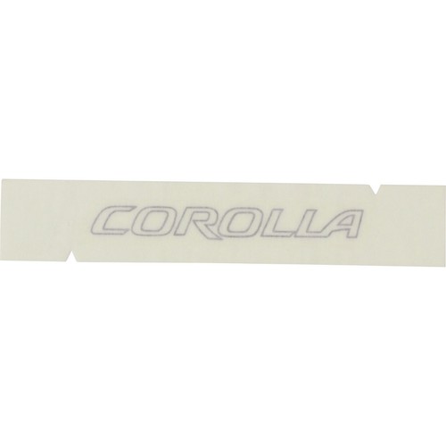 For Toyota Corolla Tailgate Sticker OEM Decal 1pc | eBay