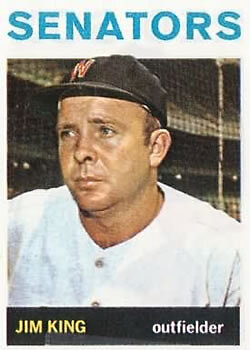 1964 Topps #217 Jim King Team Scan of the card you'll receive Con: NM ...