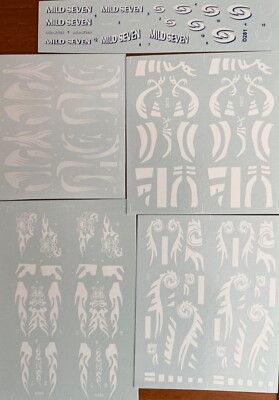 RENAULT R25 & R26 MILD SEVEN & ART CARS 1/43 SCALE WATER SLIDE DECALS ...