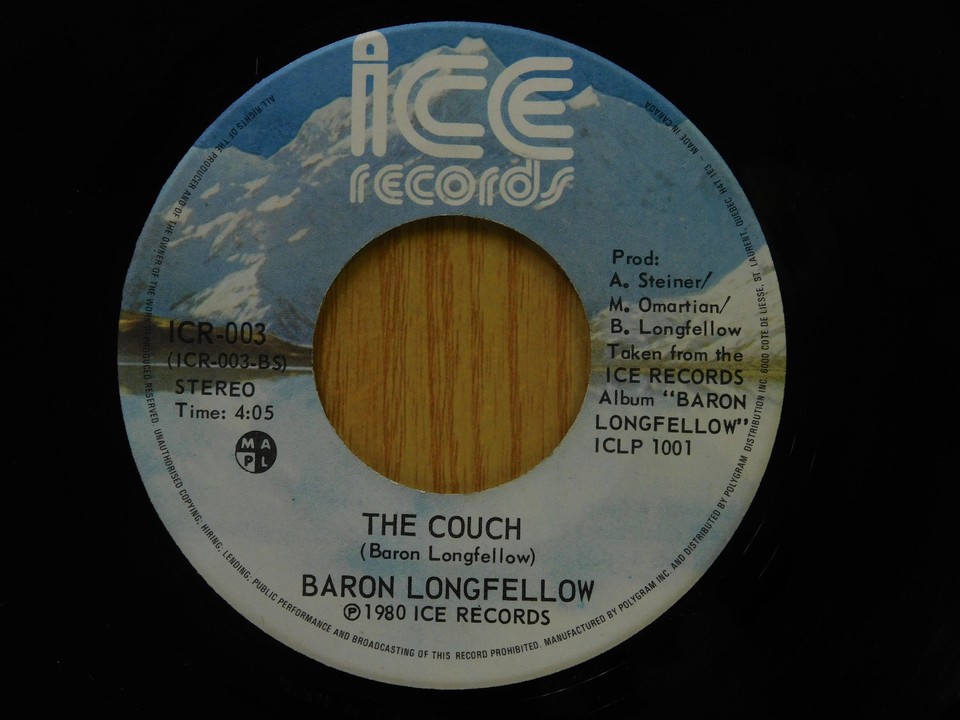 Baron Longfellow 45 Sugar Sugar bw The Couch Ice M- Canada | eBay
