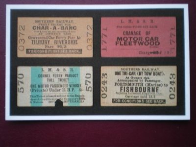 POSTCARD TICKETS FROM FERRY SERVICES | eBay UK