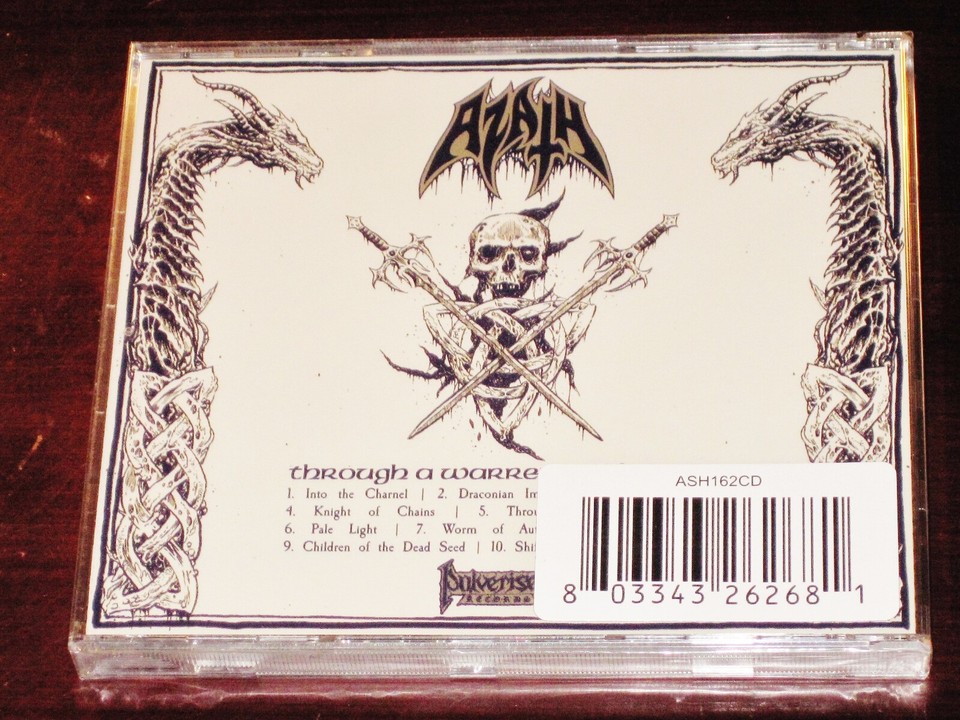 Azath: Through A Warren Of Shadow CD 2020 Pulverised Recs Singapore ASH ...