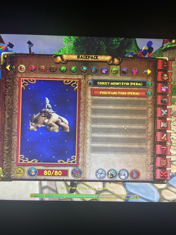 Wizard101 Account Level 82 Storm, 50 Life, 36 Ice Many Limited Items | eBay