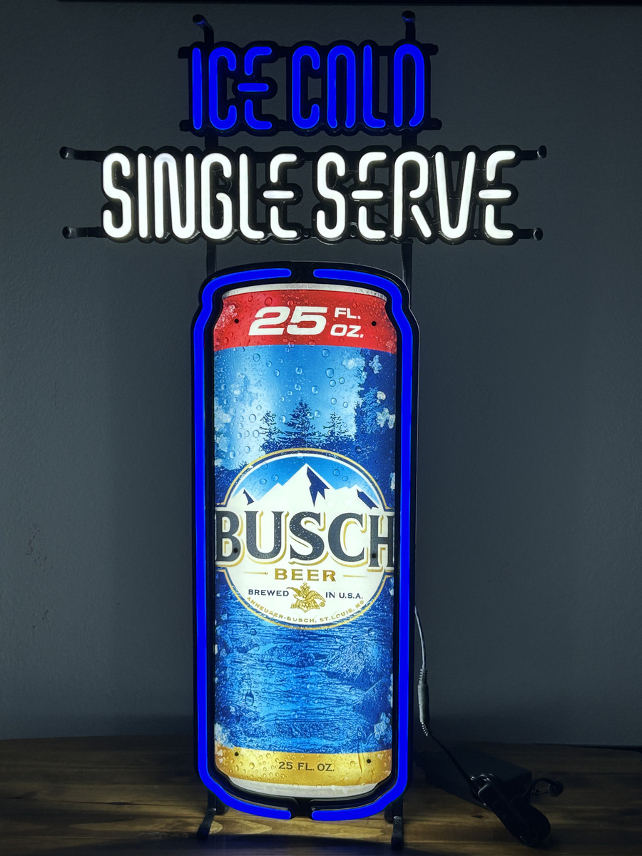 Busch Ice Logo New Products! Busch Ice 740ml Can Original 16 Zero