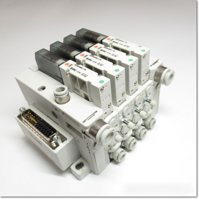 ZK2Q00R5NC1-06 SMC Vacuum ejector x 4 with manifold | eBay