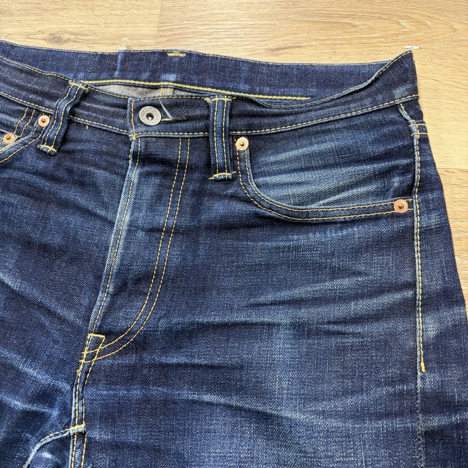 Vintage Iron Heart Japanese Denim Preloved Worn 31x36 666s-16 | eBay