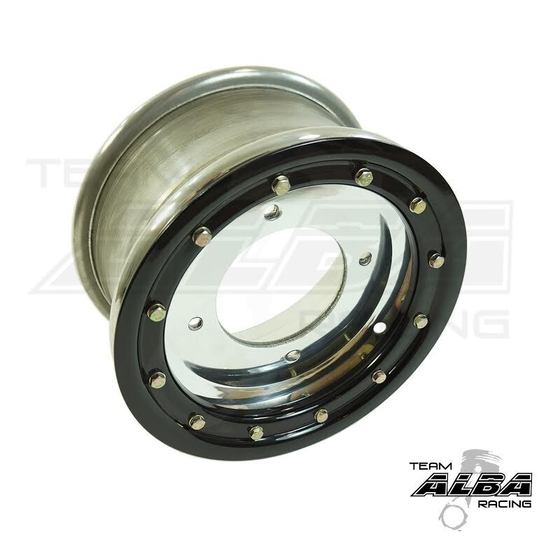 Pair 10" Atv Beadlock Rings for Alba Racing DWT Goldspeed Beadlock ...