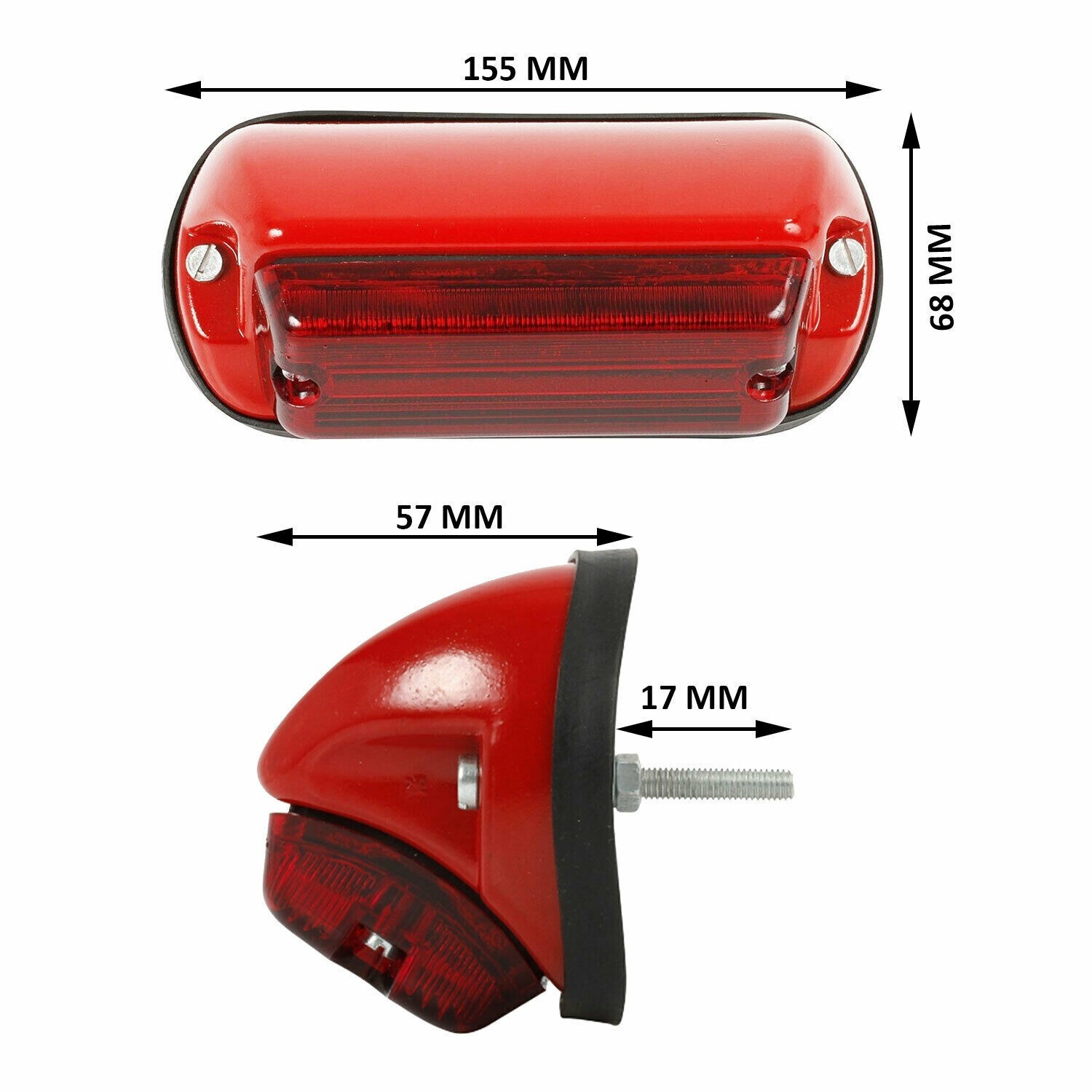 Massey Ferguson 135 148 165 168 Tractor Rear Fender Light Set for ...