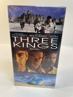 Three Kings VHS 2000 George Clooney, Mark Wahlberg, Ice Cube, New ...