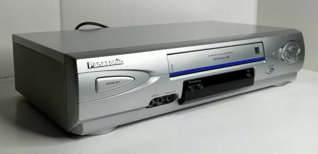 2004 Panasonic Pv-v464s 4head Hi-fi Stereo VHS VCR Player Recorder With ...