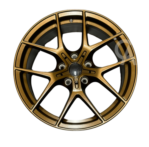 4 x BMW 1 2 3 4 Series 18" Satin Bronze 554M Style Alloy Wheels F20 F22 ...