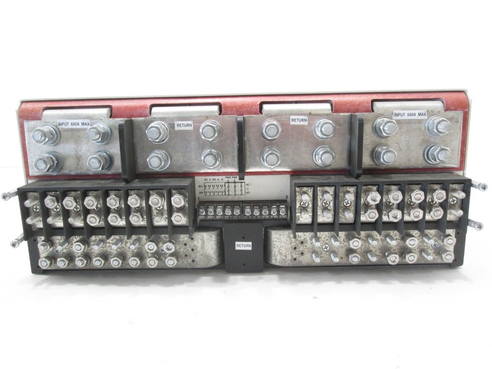 TELECT 600CB08 FUSE PANEL 600A DUAL-FEED 8/5 CIRCUIT BREAKER | eBay