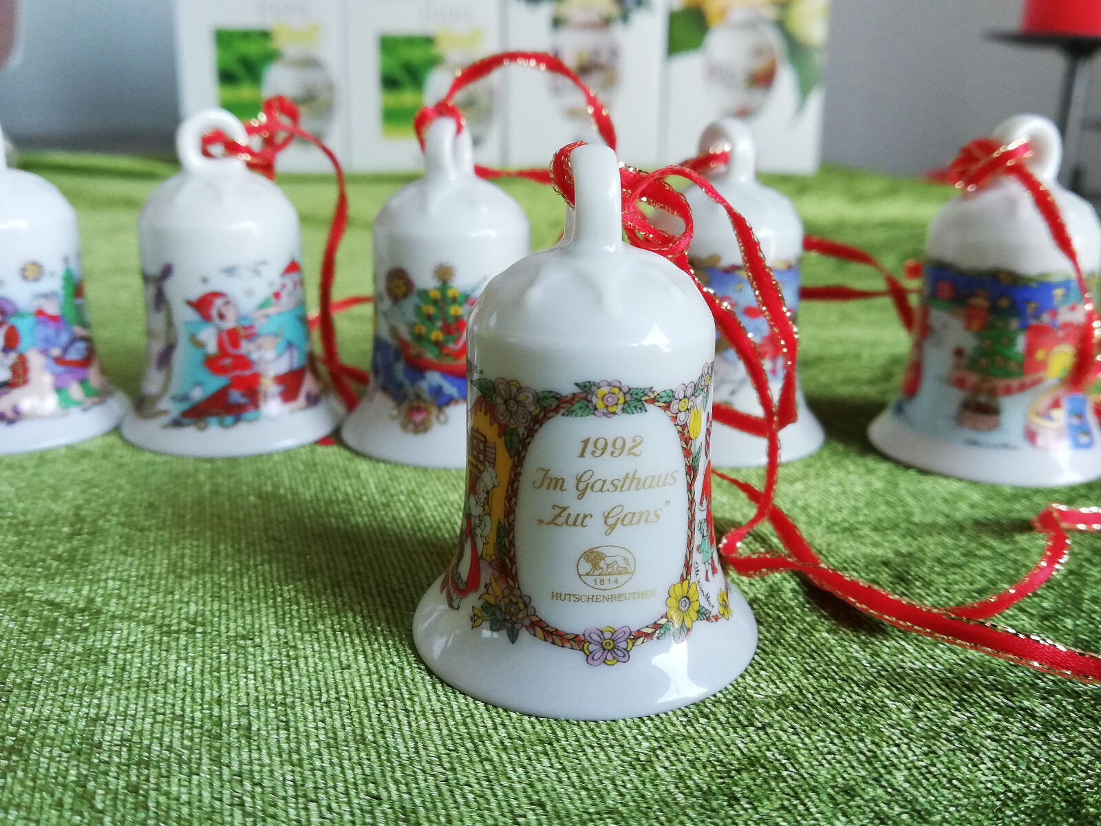 Hutschenreuther MINI - Glocken 5 cm EINZELVERKAUF 1978 1979 1980 1981 ...