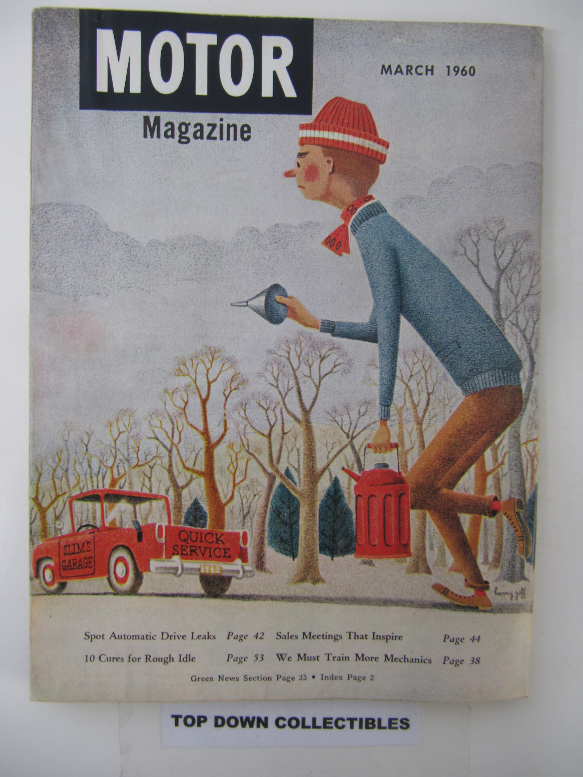 Motor Magazine March 1960 Art by Harry Goff Great Vintage Ads | eBay