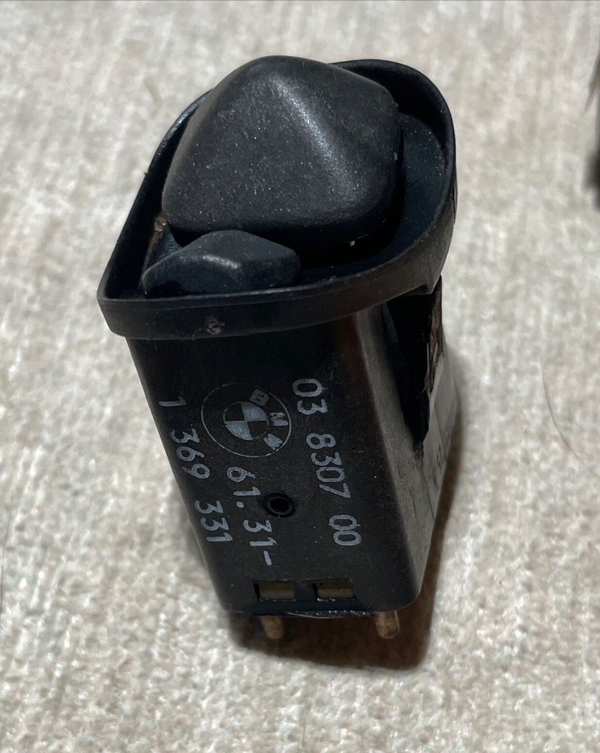 Lot of OE BMW E28 E30 Power Window Buttons Relays Trim Red Marker ...