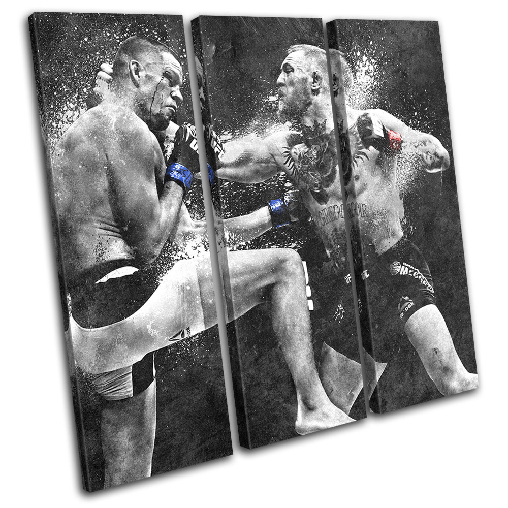 Nate Diaz Mural Anthony Joshua Appreciates Work Of Boxer Turned Artist