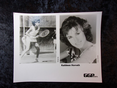 Vintage 1980's Kathleen Horvath Tennis B/W 8 x 10 Press Photo 050 | eBay