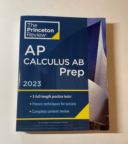 College Test Preparation Ser.: Princeton Review AP Calculus AB Prep ...