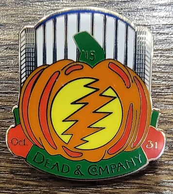 Dead And Company Pin New York MSG 2015 Halloween Official Pin Brand New ...
