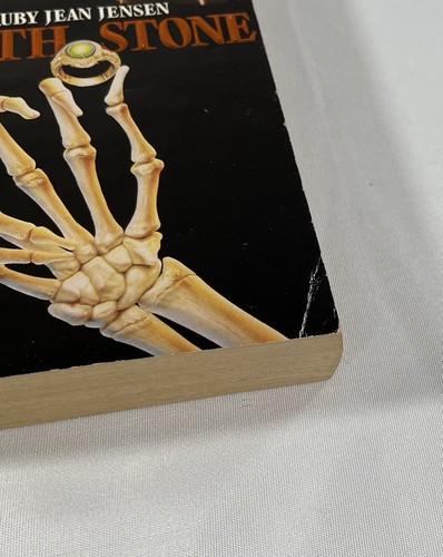 Ruby Jean Jensen DEATH STONE 1989 First Printing Paperback, Zebra Books | eBay