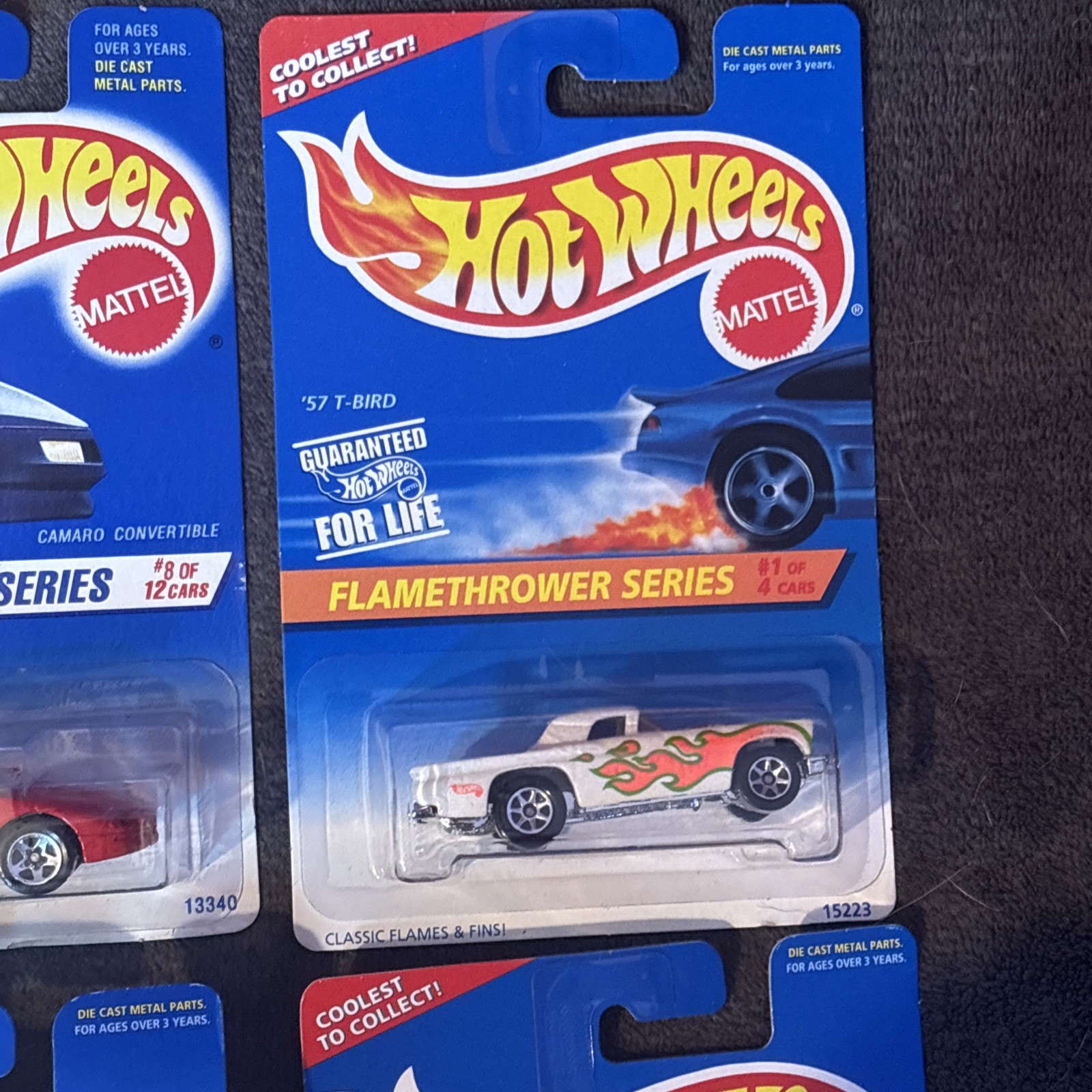 Lot of 9 Hot Wheels 1994-96 model series,speed glamour series,silver ...