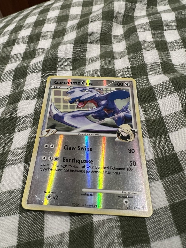 Garchomp C 60/147 Reverse Holo Platinum Supreme Victors SP Cynthia LP+ ...