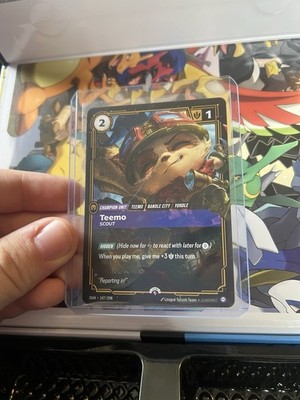 Riftbound TCG - Teemo Scout - English - Promo 197/298 Learn to Play | eBay
