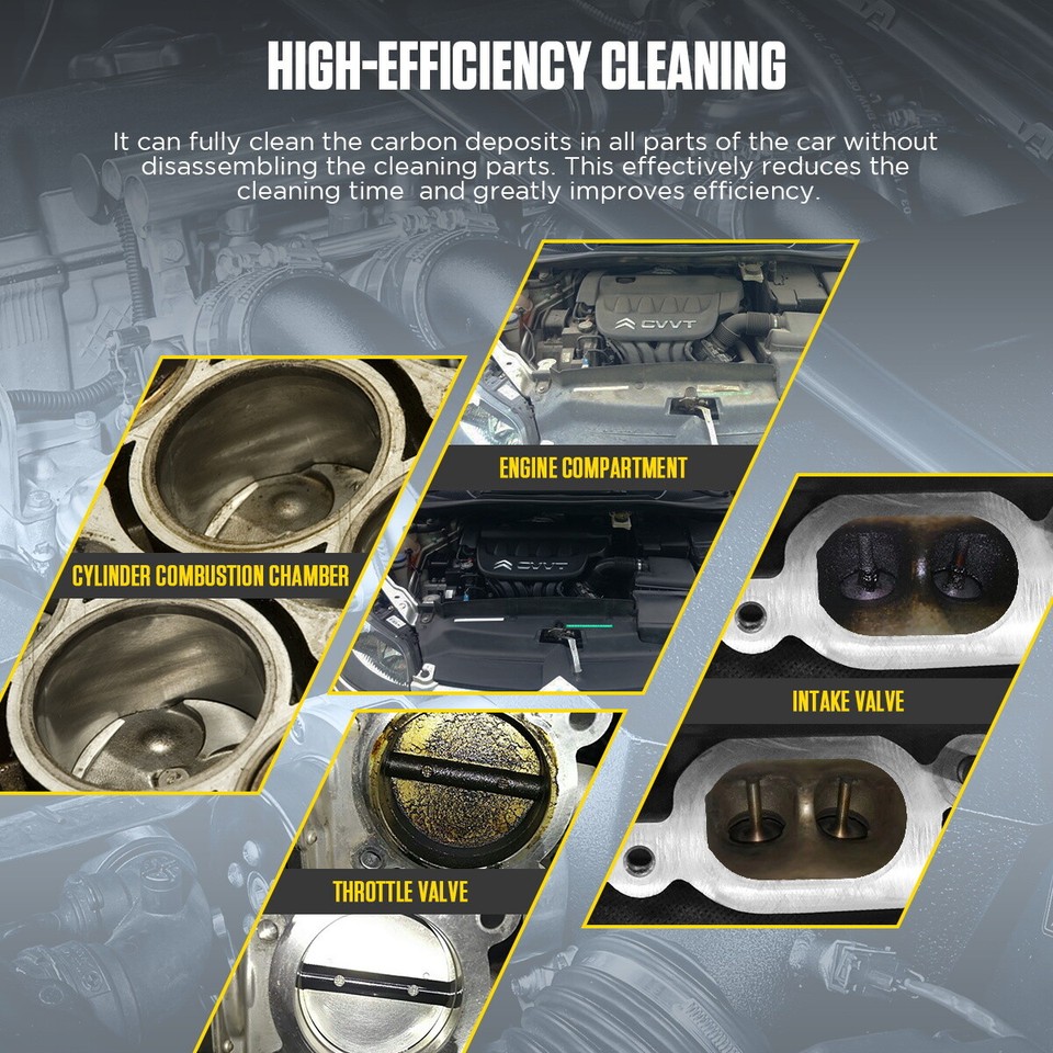 AUTOOL Dry Ice Blasting Cleaning Machine Engine Chamber Dry Ice Blaster ...