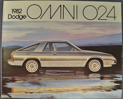 1982 Dodge Omni 024 Brochure 2.2 Charger Mitsubishi Excellent Original ...