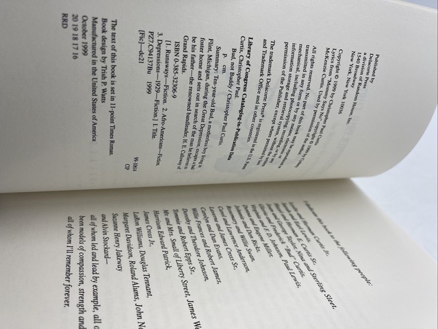 Bud, Not Buddy : (Newbery Medal Winner) by Christopher Paul Curtis ...