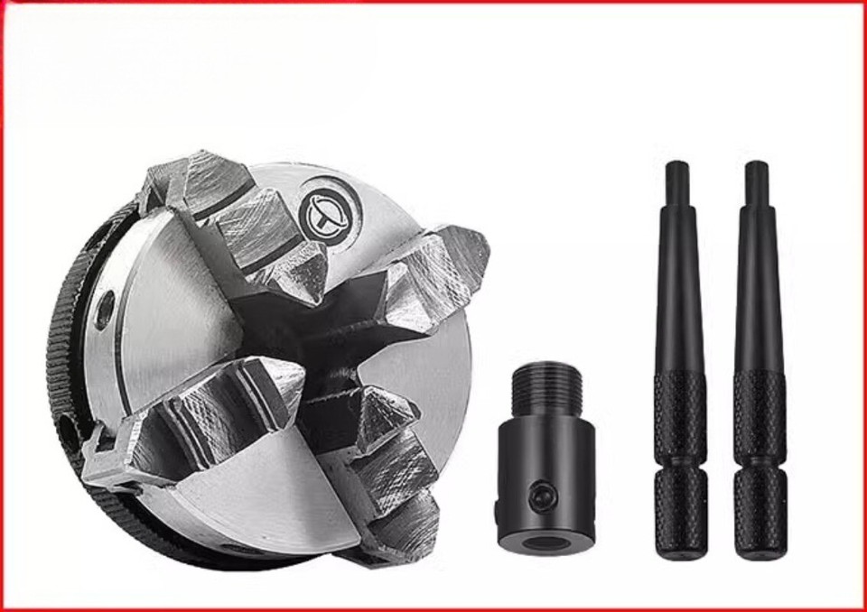 50mm Self-centering Linkage Lathe Chuck Three / Four Claws for 8MM ...
