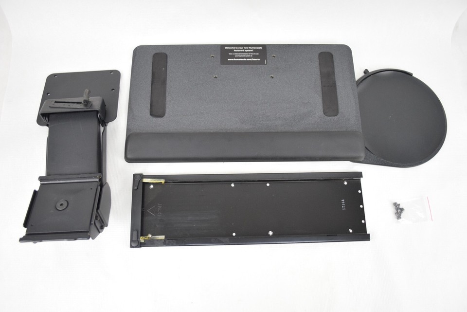 Humanscale HSKBS0514 Black Keyboard and Mouse Tray Adjustable Mount | eBay