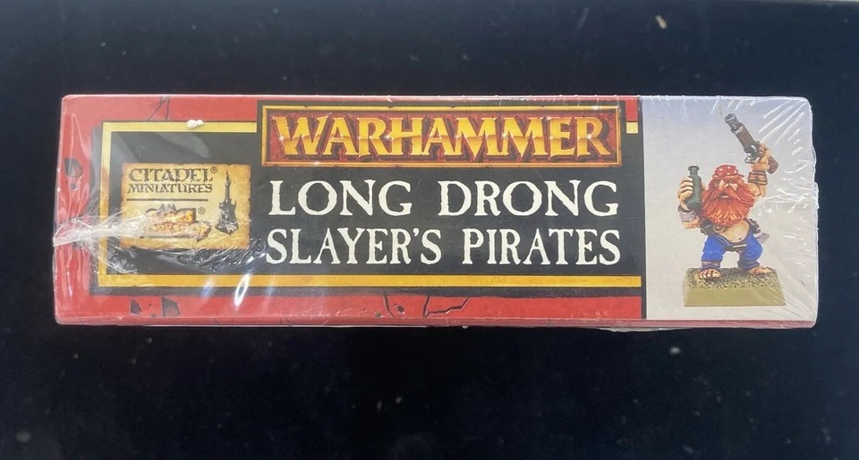 Warhammer Fantasy Old World Dwarf Long Drong Slayer Pirates -Classic ...