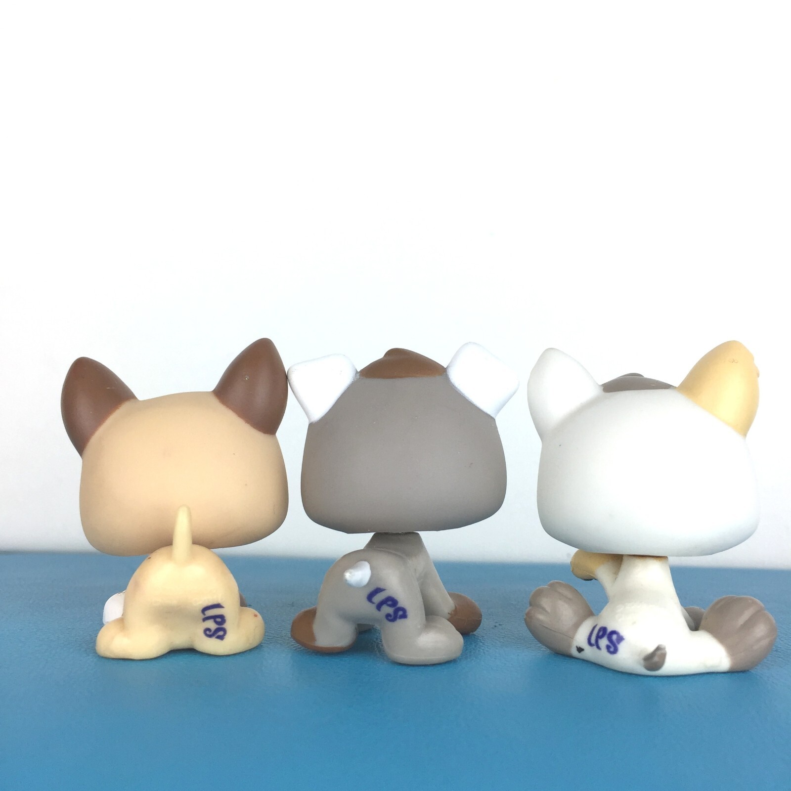 Authentic 3 Littlest Pet Shop Lot 1876 1877 1878 Dog Baby Puppy / LPS ...