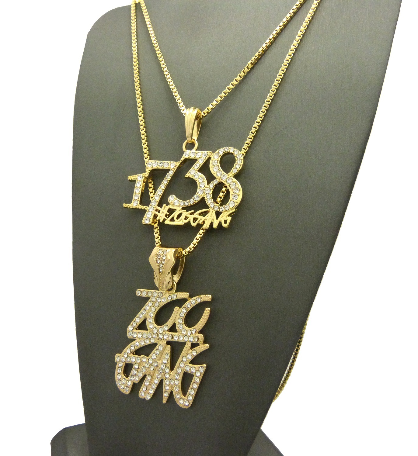 NEW FETTY WAP 1738 ZOO GANG CHAIN SET* | eBay