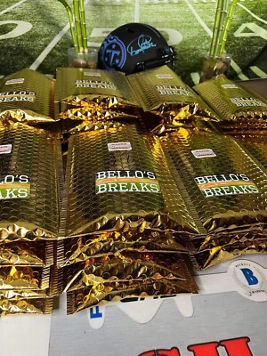 NFL NBA MLB Hot Packs 2 AUTO 2 PATCHES 6 RC! MYSTERY GOLD PACKS! THE ...