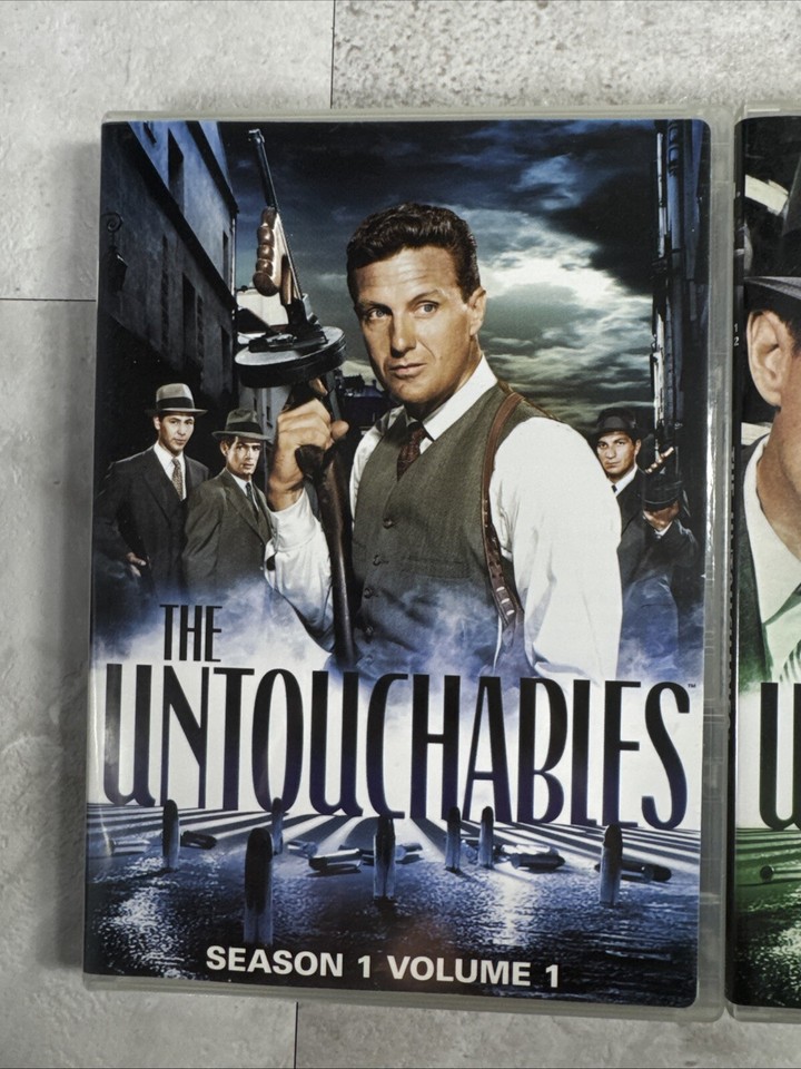 The Untouchables - Season 1, Vol. 1 AND 2 DVDs 1959-60 97361227740 | eBay