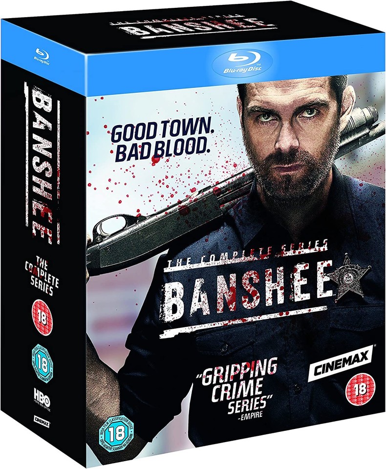 Banshee - Season 1-4 (Blu-ray) Antony Starr Frankie Faison Hoon Lee (UK ...
