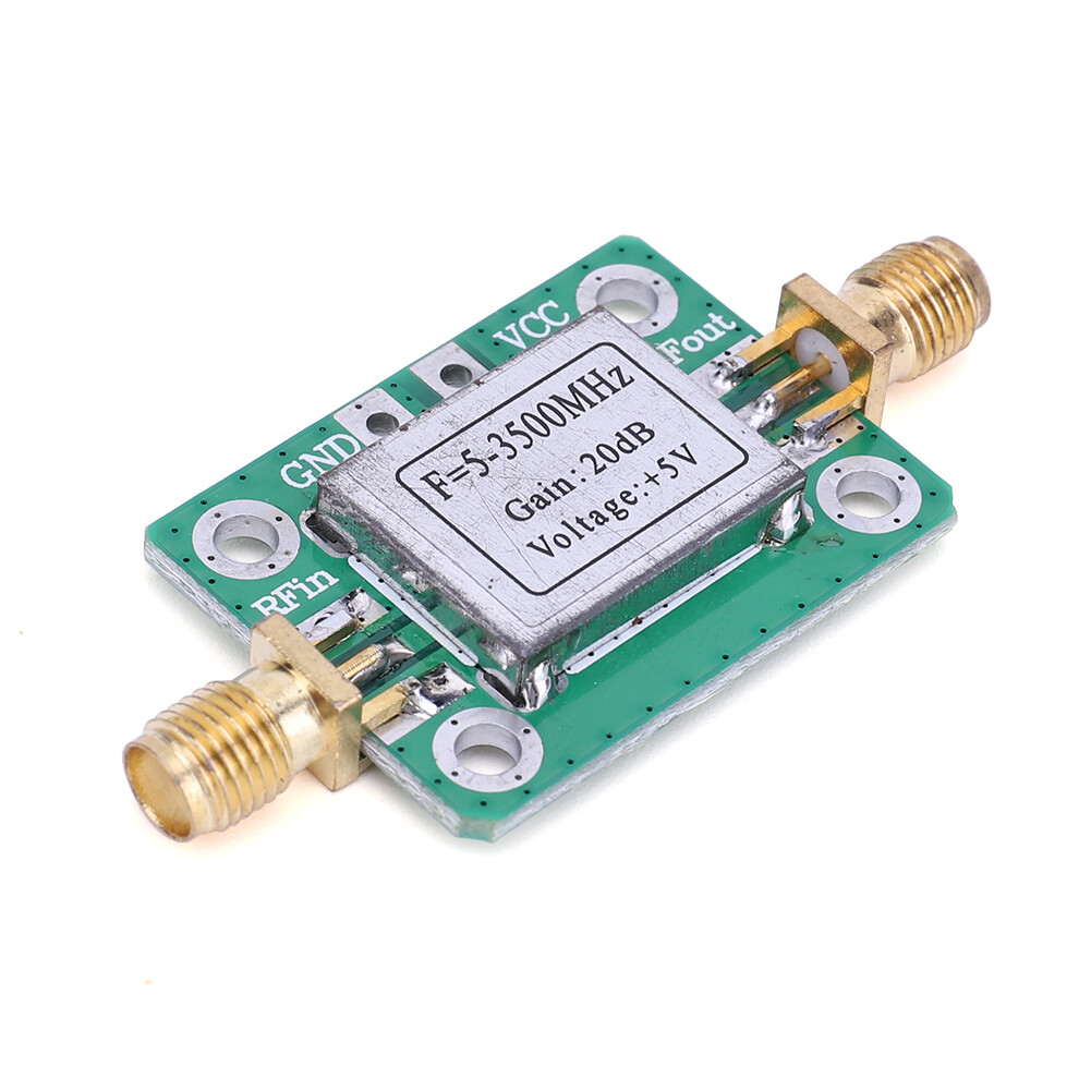 AU Gain 20dB Broadband RF Signal Amplifiers 80mA DC 5V RF Signal Power ...