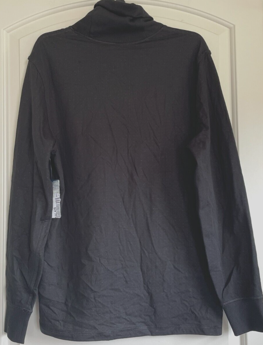 New Polo Ralph Lauren Men's Shawlneck Reversible Pullover M Black Gray ...