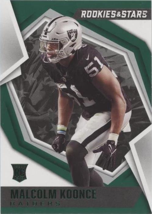 2021 Panini Rookies & Stars - Rookies Malcolm Koonce #198 Green (RC ...