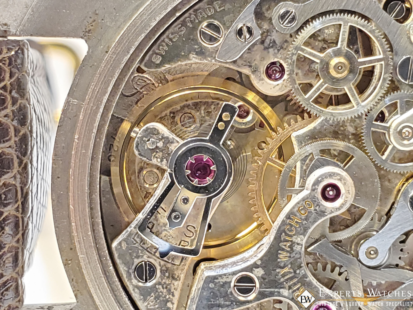 1950s Serviced Vintage Britix Valjoux 72C Triple Date Calendar ...