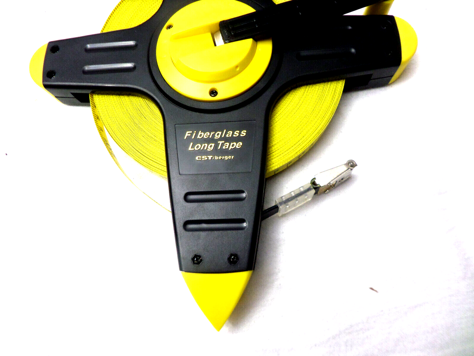 CST Berger Pro Series Zip Line Fiberglass Long Measuring Tape 50m 165 ...
