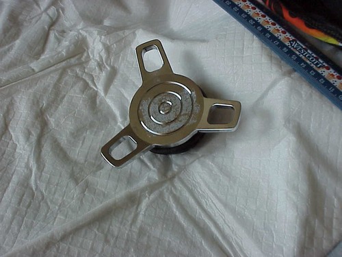 FOR HARLEY DAVIDSON gas cap CHROME SPINNER fuel Injected models. | eBay