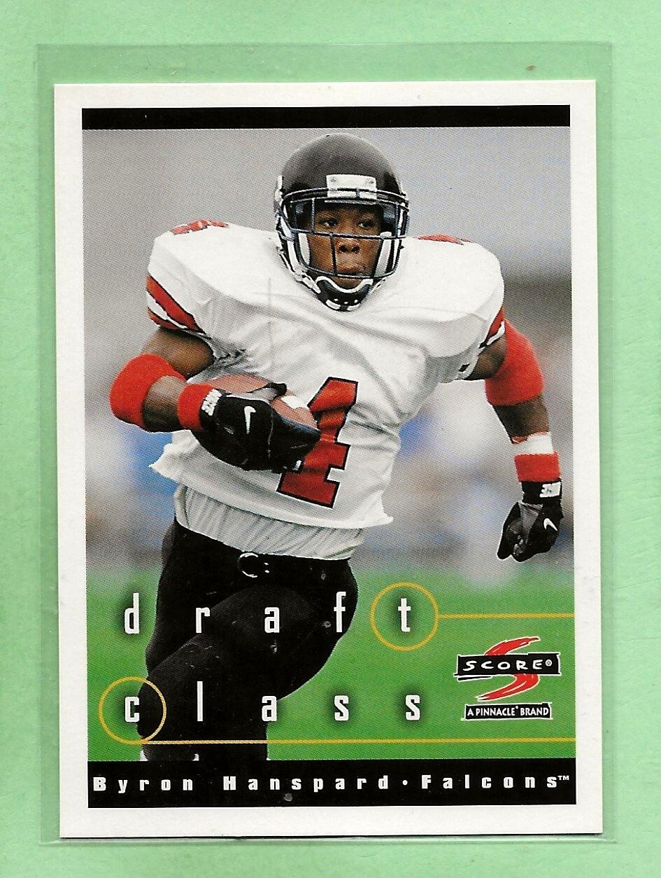 BYRON HANSPARD - 1997 Score "Rookie" - #275 - Falcons - Comb. Shipping ...