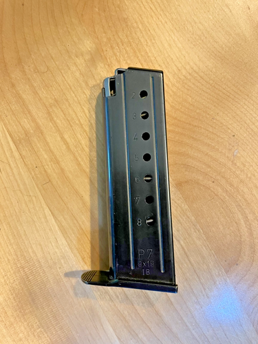 HK Heckler and Koch P7 9x19 8 Round Magazine | eBay