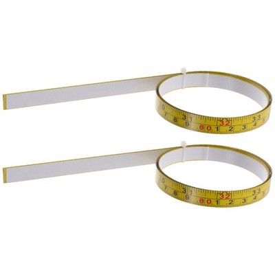 2 Pcs Self Adhesive Measuring Tape Self-adhesive Workbench Ruler | eBay UK