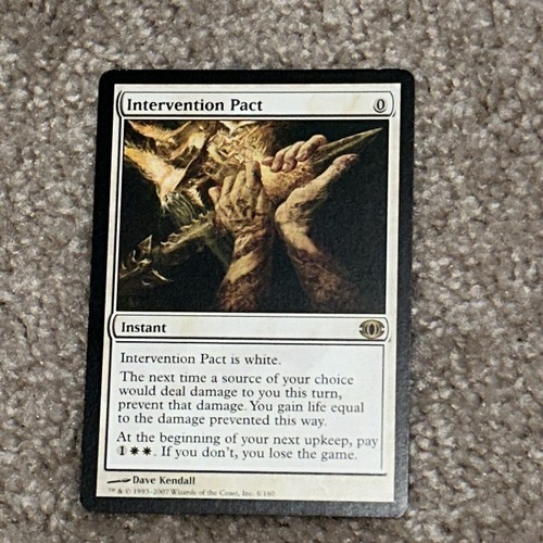 MTG x1 INTERVENTION PACT 1x NM Future Sight FUT (Free Shipping!!) EDH ...