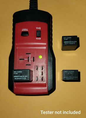 Qty 3 Relay, Omron, MR 122409, Auto electrical, 5051A21A, 4180A21D ...